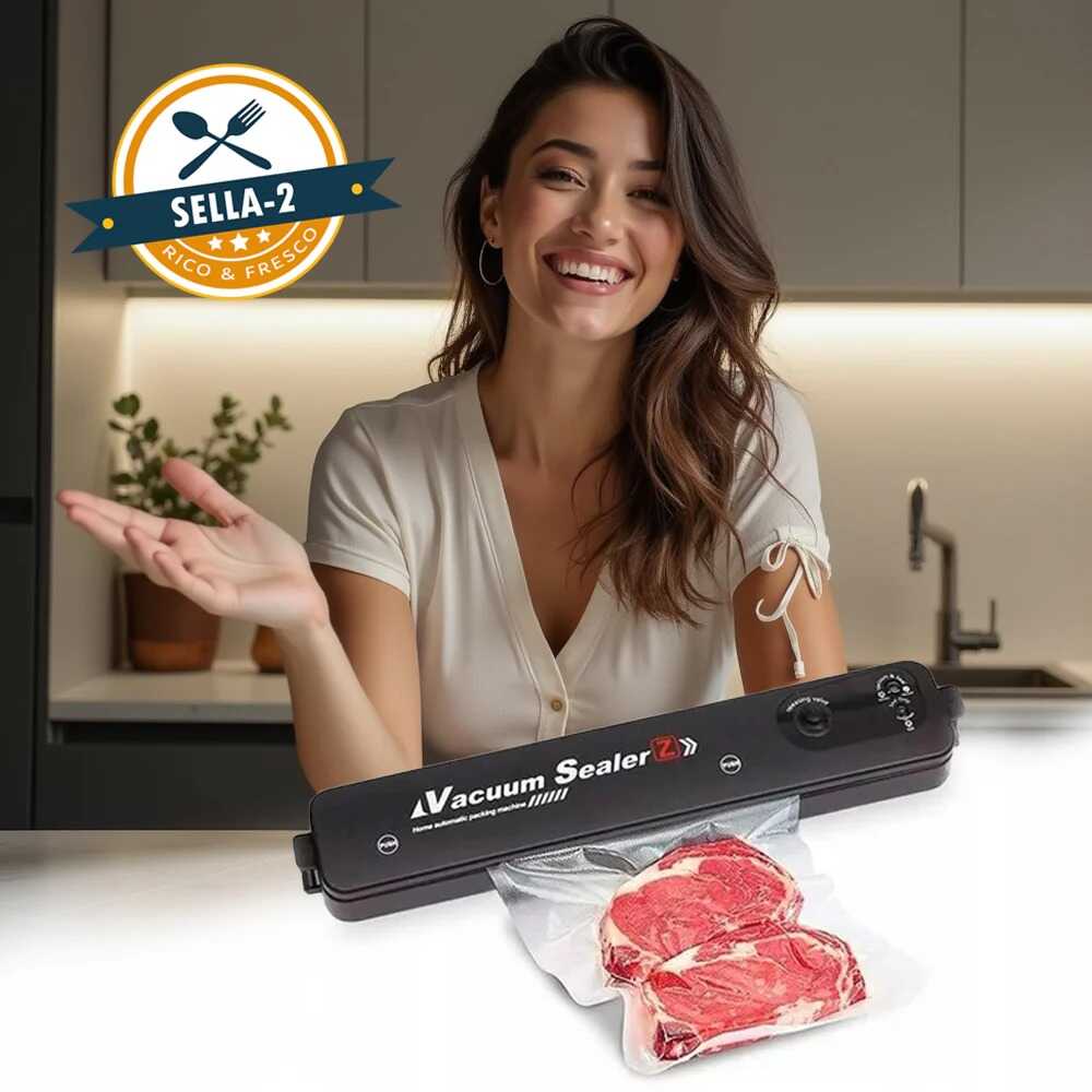 Sellador al Vacio Sella-2 ( Incluye rollo de bolsas de 10 MT para sell – Cool Tec Peru